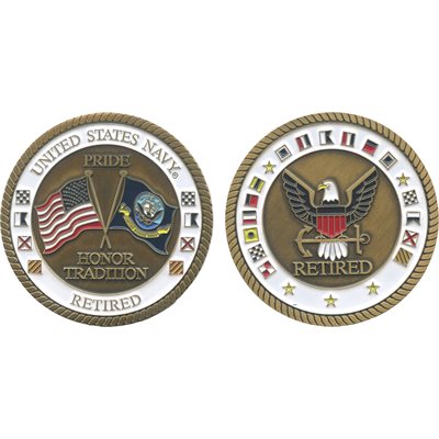 COIN-U.S. NAVY RETIRED
