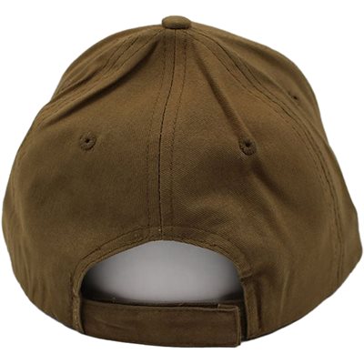 CAP-BLANK (COYOTE BROWN) H&L IN FRONT