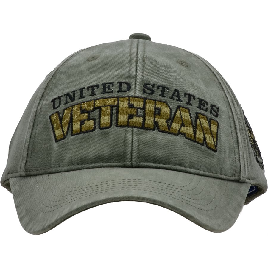 CAP-U.S. FLAG VETERAN (OD)